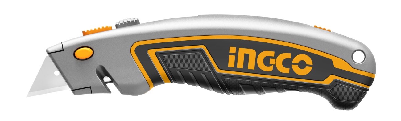 Quality Full Ingco Utility Knife 61x19mm (HUK6128)