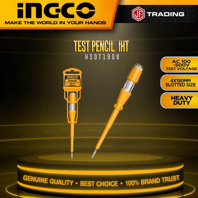 Accurate Ingco Test Pencil Size 4x190mm (HSDT1908)